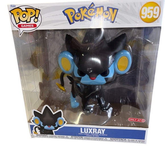 Funko | Toys | Nwt Big Funko Pop Pokmon Luxray Figure | Poshmark
